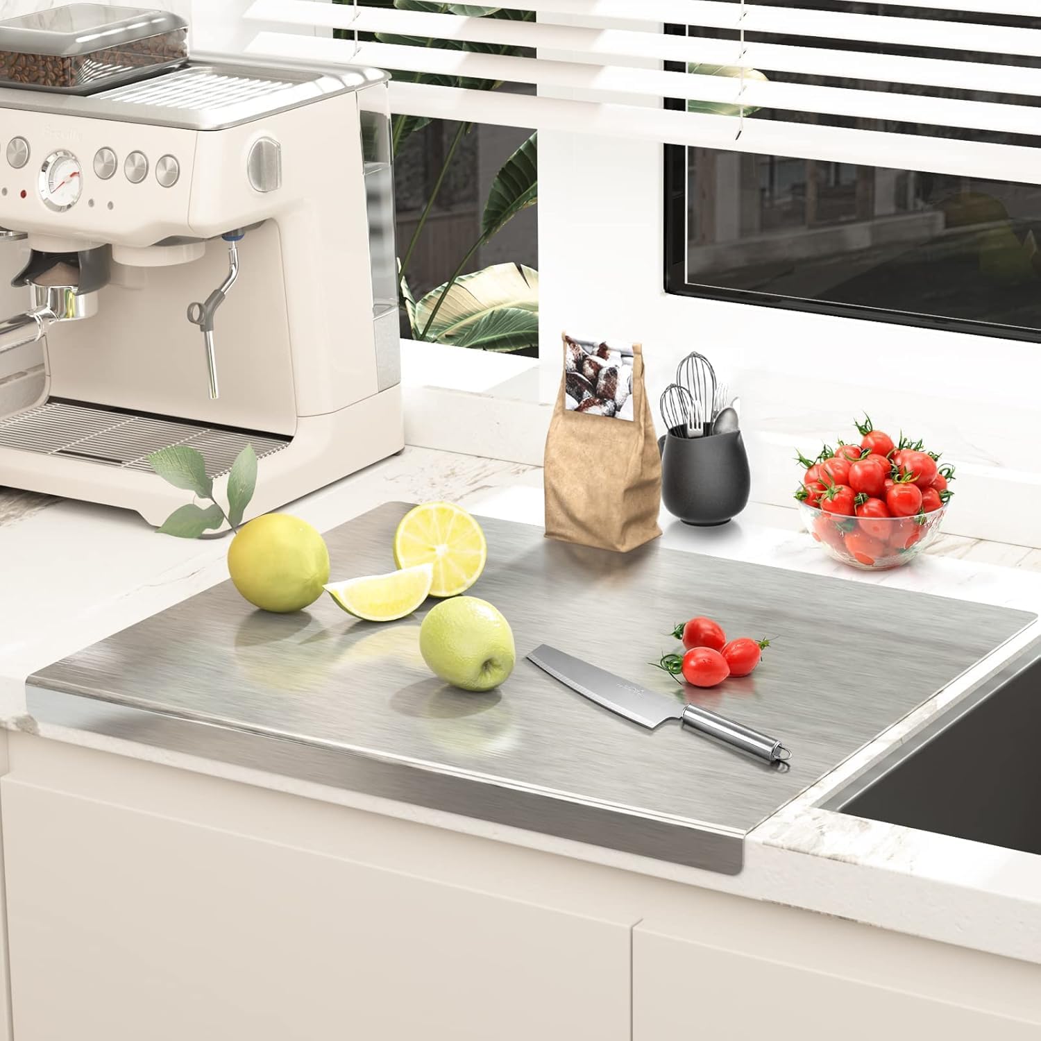 Home Haul Stainless Steel Master Chopping Board [41 x 31 cm ...